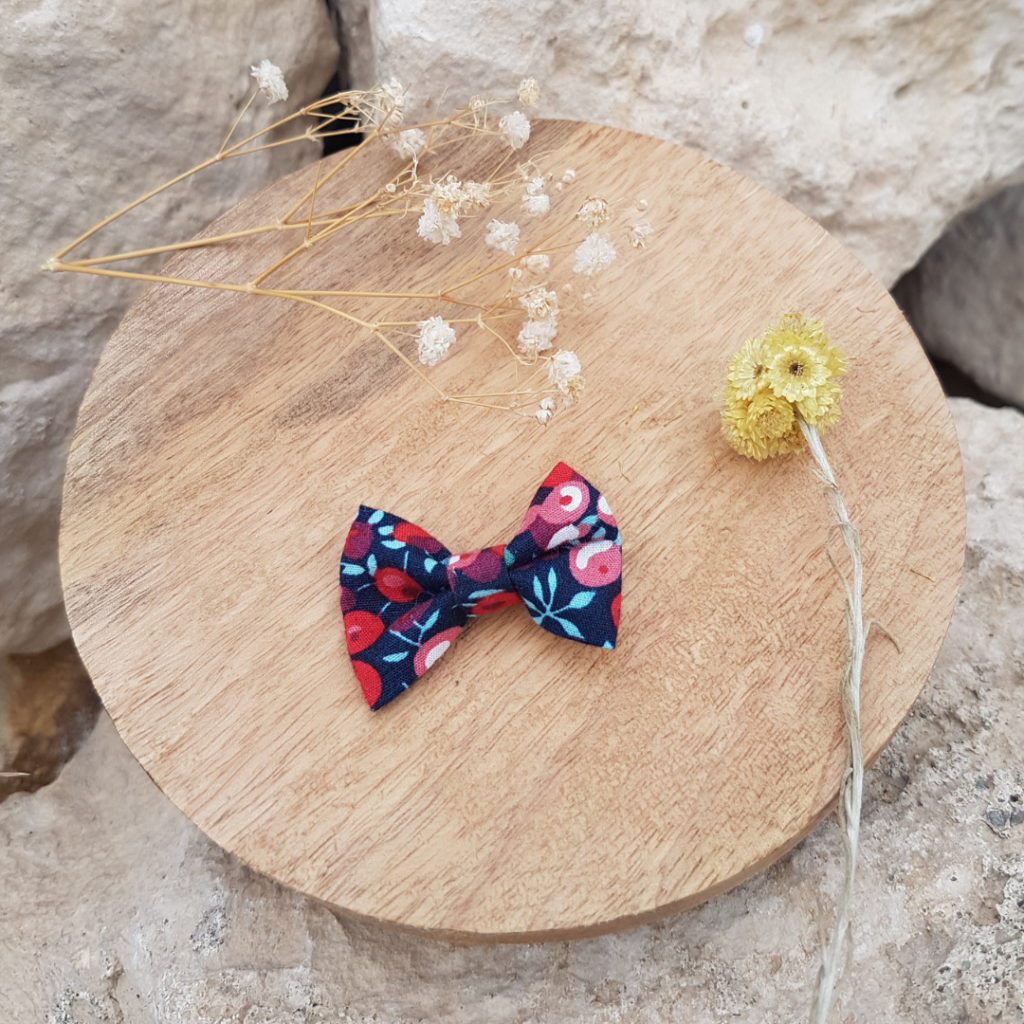 Barrette Claudine - Les Fées Papillons Créations